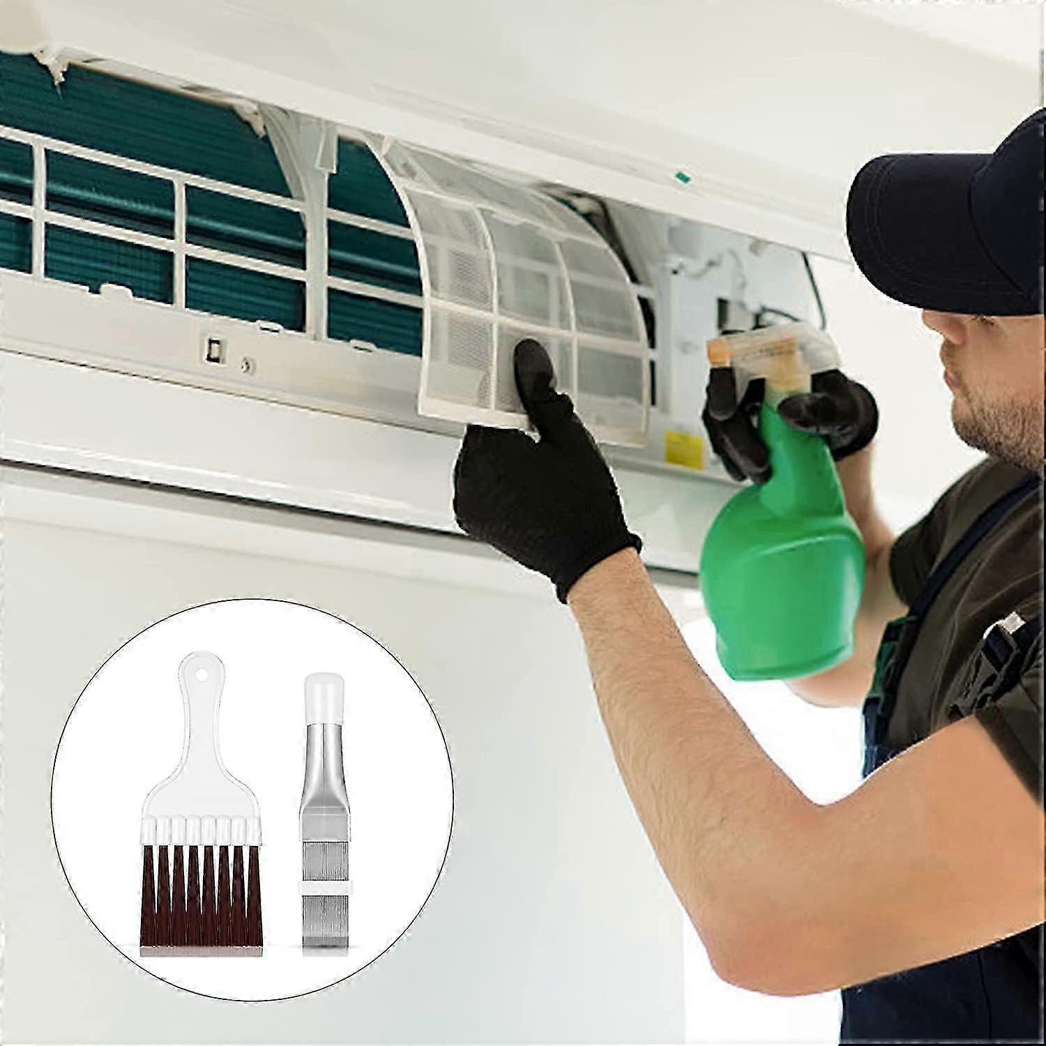 2 Pieces Cleaning Brush, Fridge Cleaner Cooler Cleaner, Lamellar Comb ...