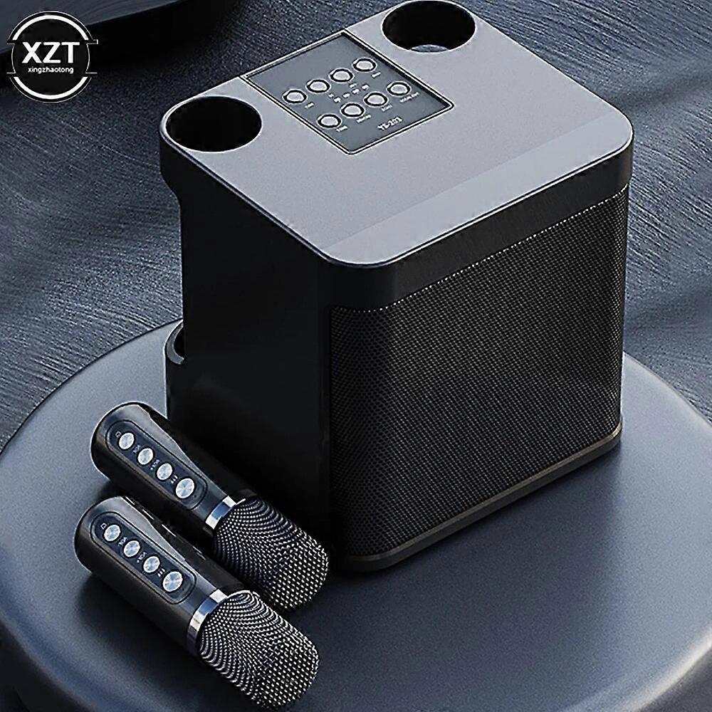 Family KTV Audio Set Dual Wireless Microphone Integrated Singing ...