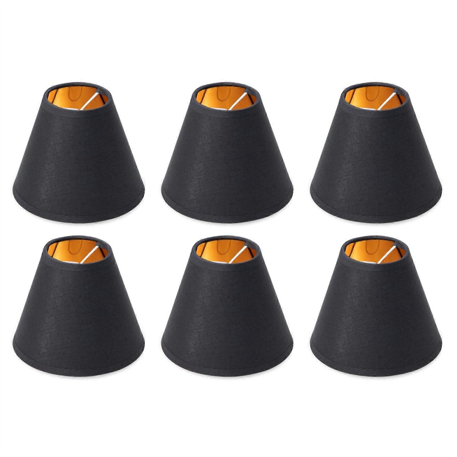 Housing Cover Hand Crafted Lamp Shad Simple Black Gold Bottom Nordic ...