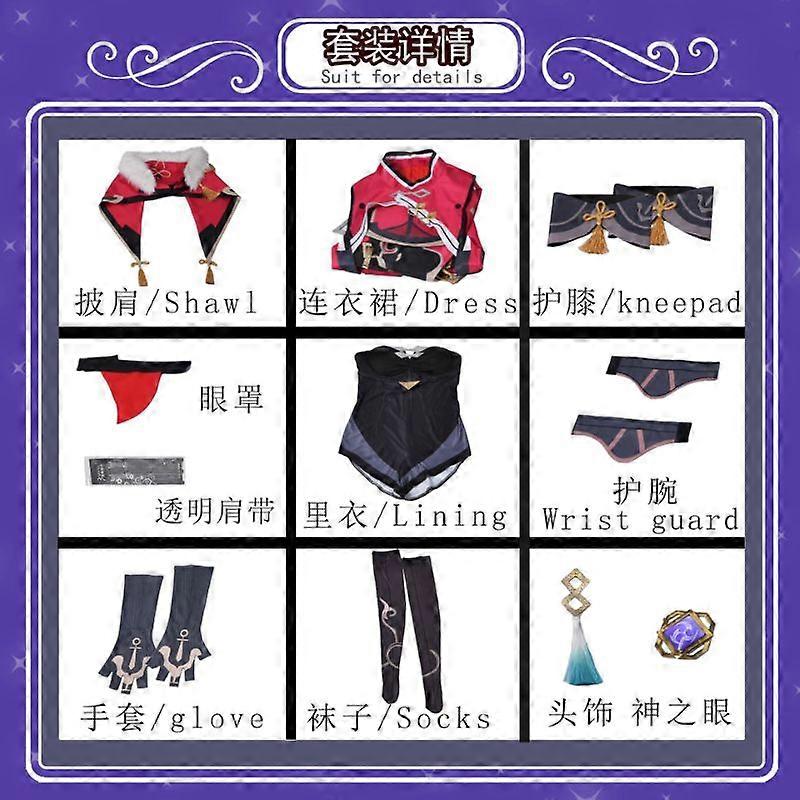 Beidou Cosplay Genshin Impact Kostuum Ongekroonde Heer van de Oceaan ...