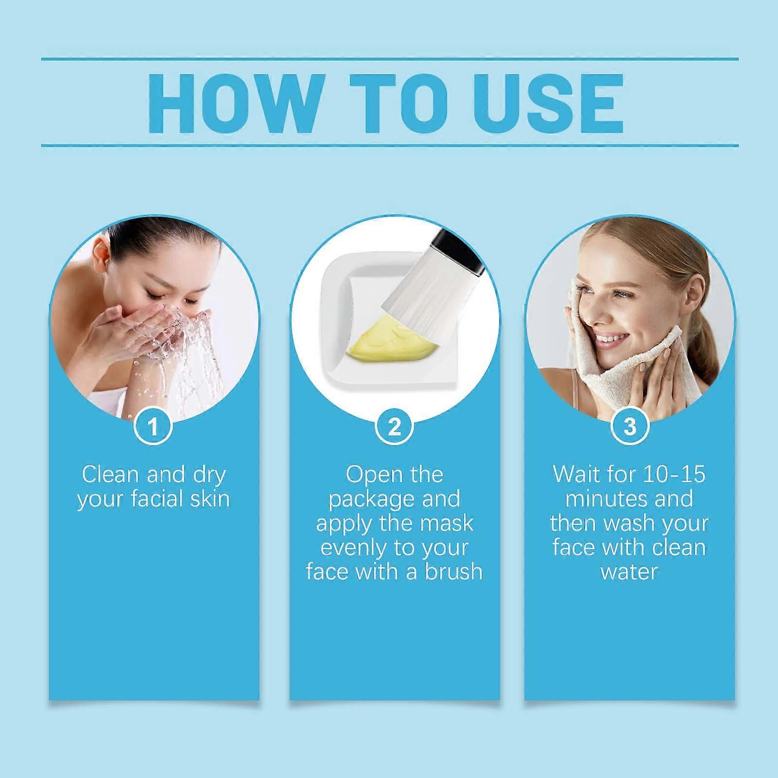 Shrinking Firming Mask Clears Pores To Have Glowing Delicate And ...