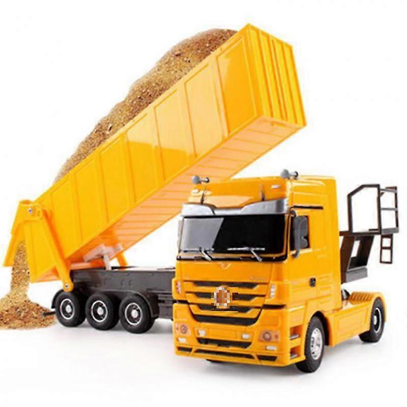 Rc Dump Truck Tip Lorry Remote Control Tipper Toy Electric Big Van ...