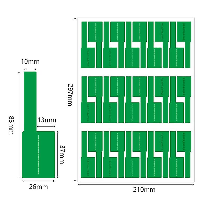 300pcs Cable Labels Stickers For Wire Marking Name Marker ...