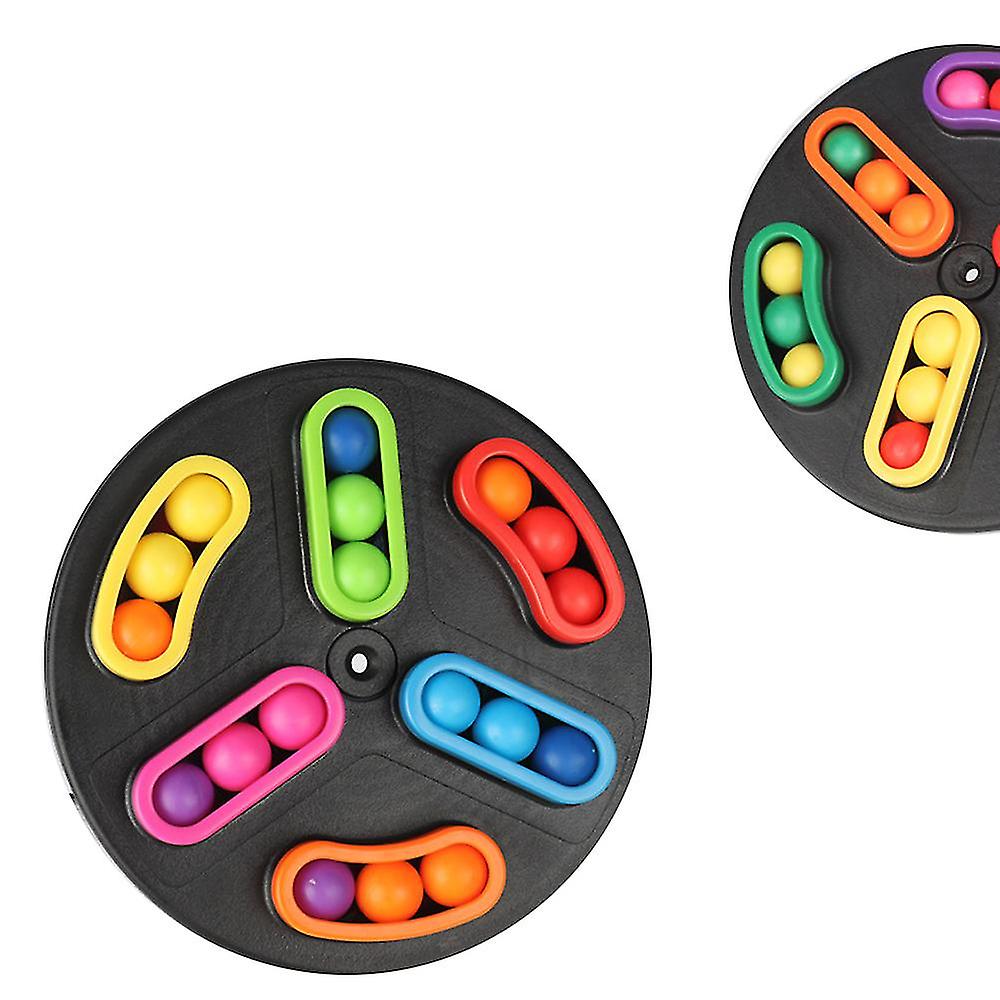 Rotating Magic Beans Cube Fingertip Fidget Toys Kids Adults Stress ...