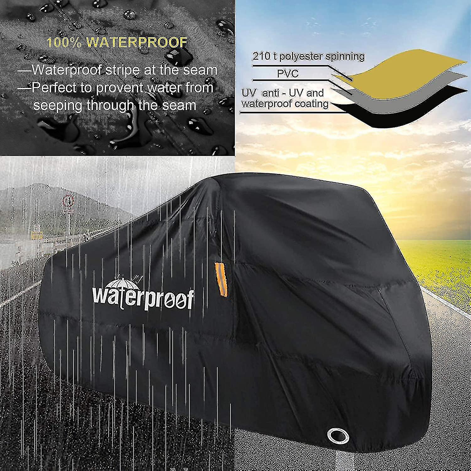 Waterproof Outdoor Bike Cover With Lock Hole - Protect Your Bicycle ...