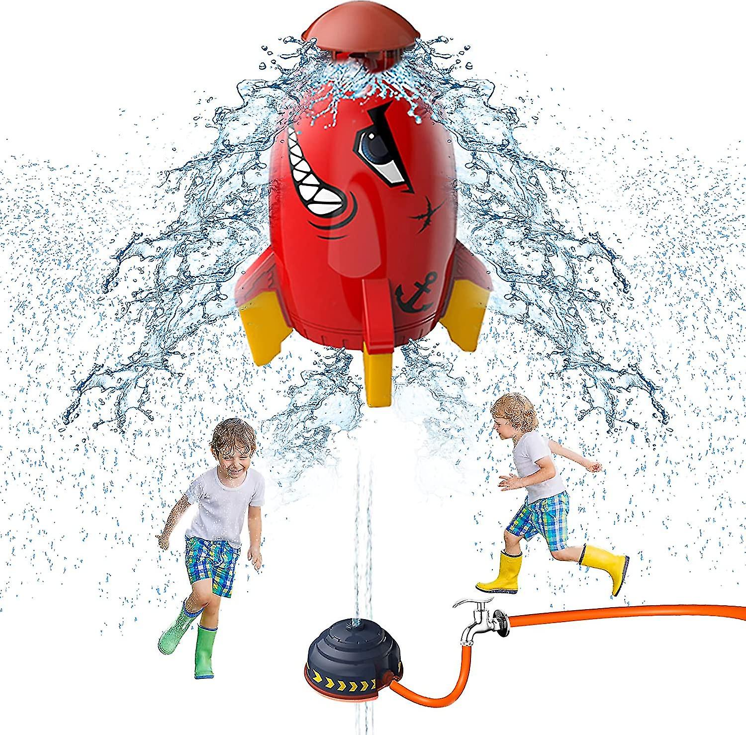 Rocket Launcher Outdoor Water Toys, Outdoor Rocket Water Pressure Lift ...