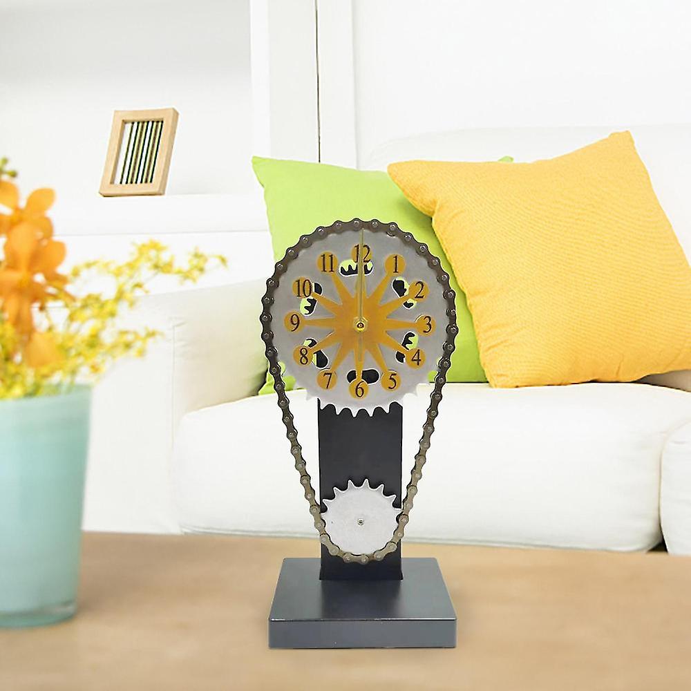 Seasonal & Holiday Decorations Steampunk Clock With Movement Gears Home ...