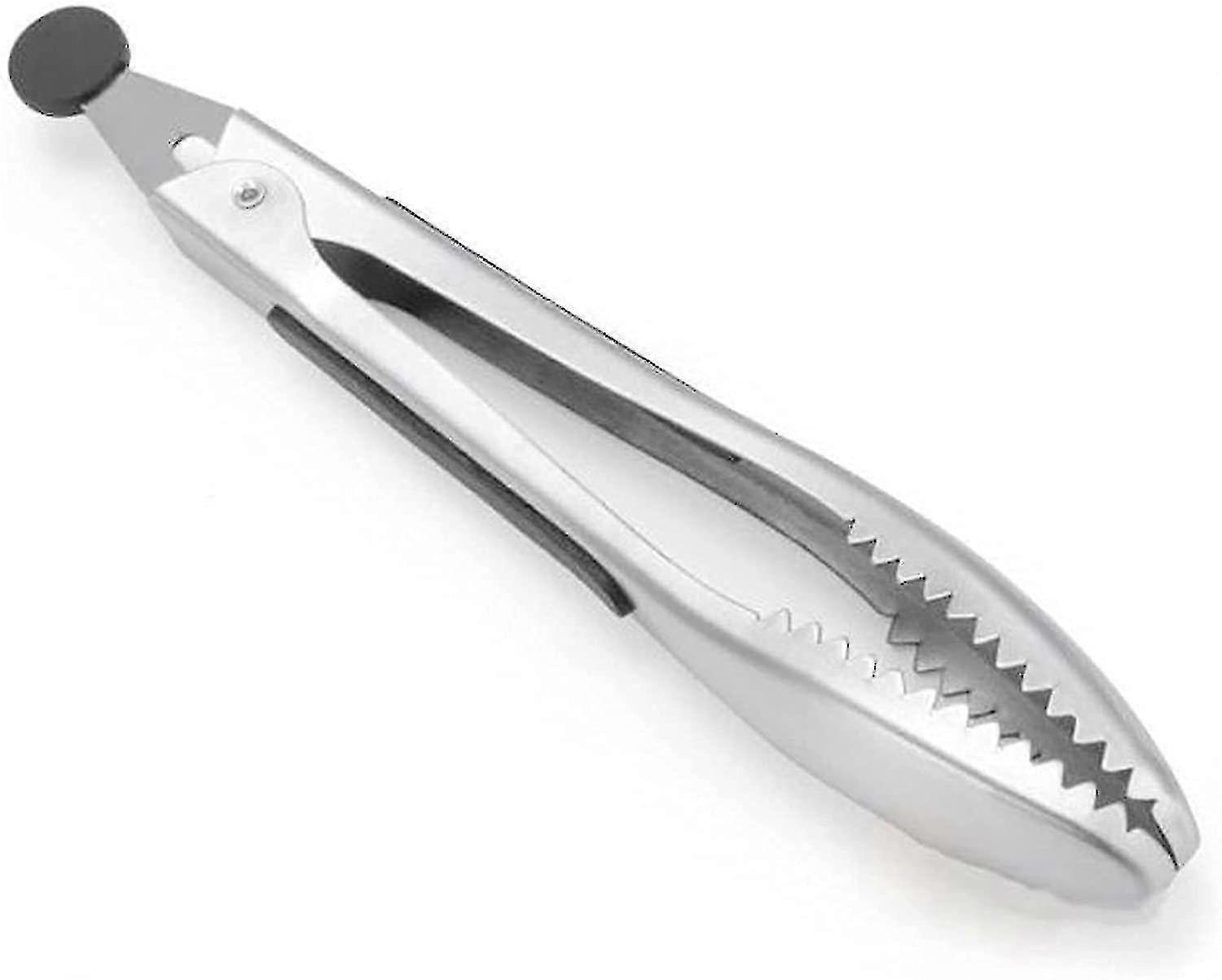 2pcs Stainless Steel Food Tongs, Temperature Resistant, Anti-slip Tee ...