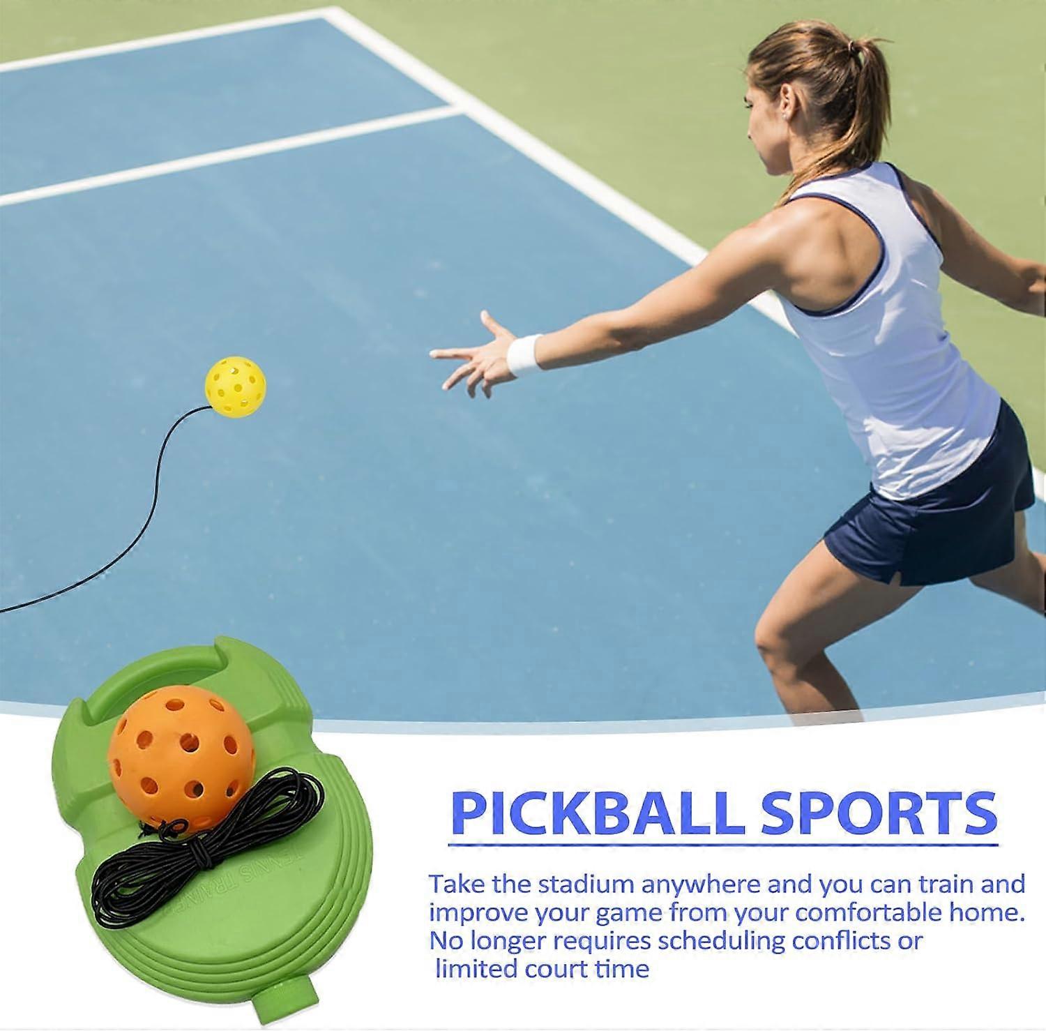 Pickleball Serve Trainer - Pickleball Trainer Machine with Ball and ...