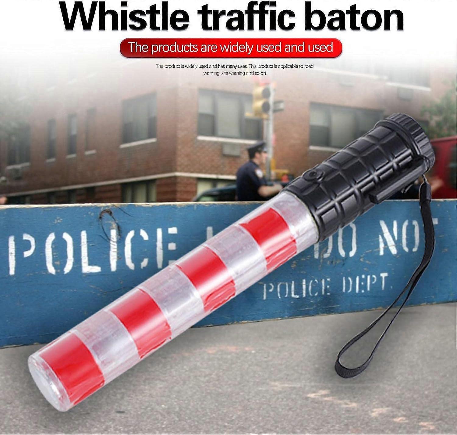 40x300mm Safety Warning Wand LED Flashlight with Traffic Signal Baton ...