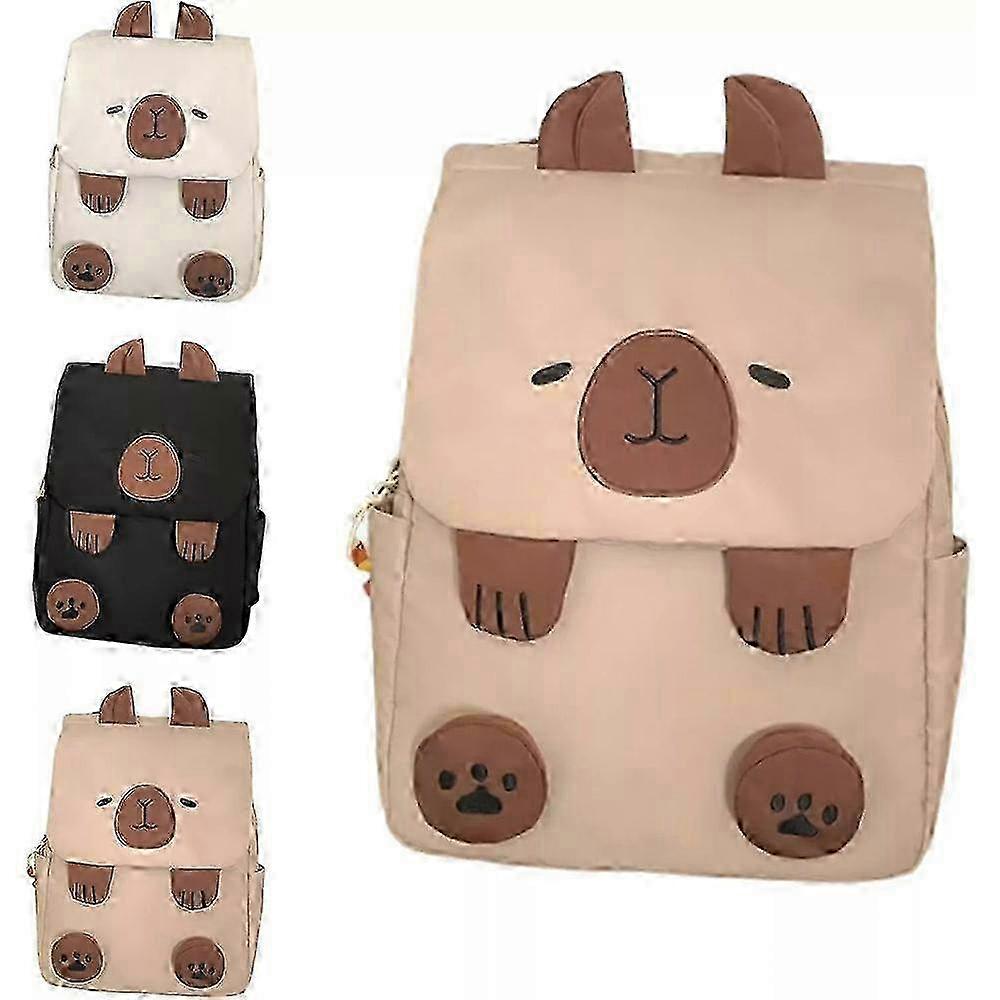 Capybara Backpack, Kawaii Capybara Backpack with Adjustable Straps ...