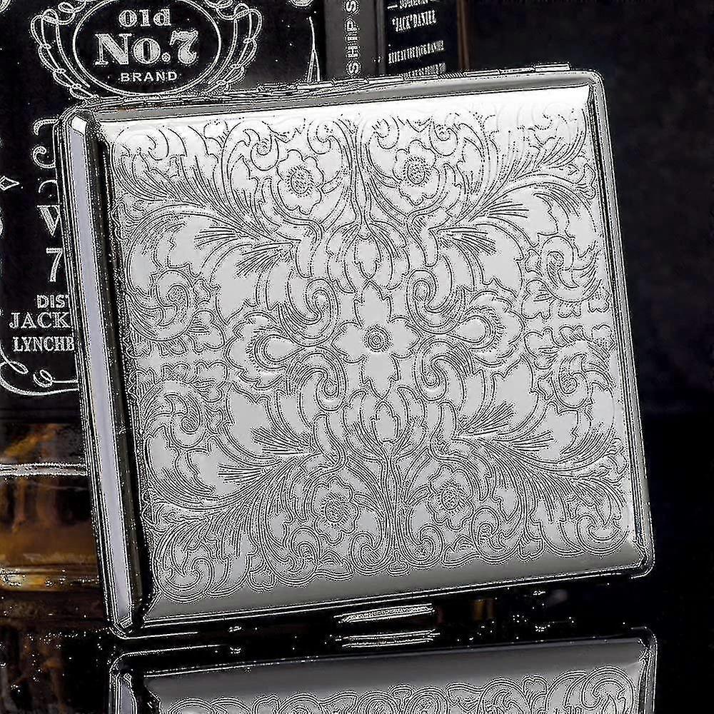Cigarette Case: Noble Cigarette Case Made Of Stainless Steel | Fruugo UK