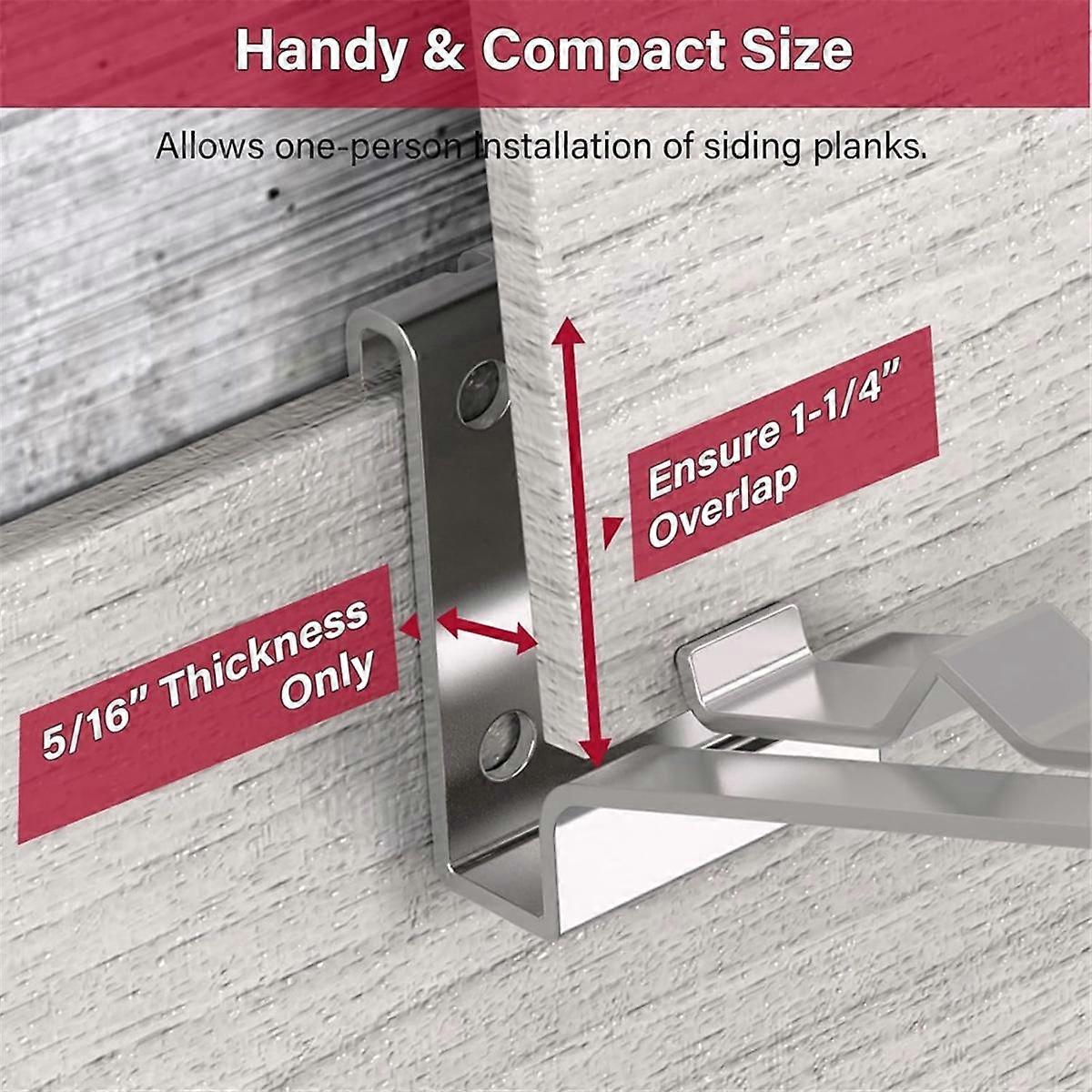 Siding Installation Tools, 2 Pack of Fiber Cement Siding 1-1/4-Inch ...