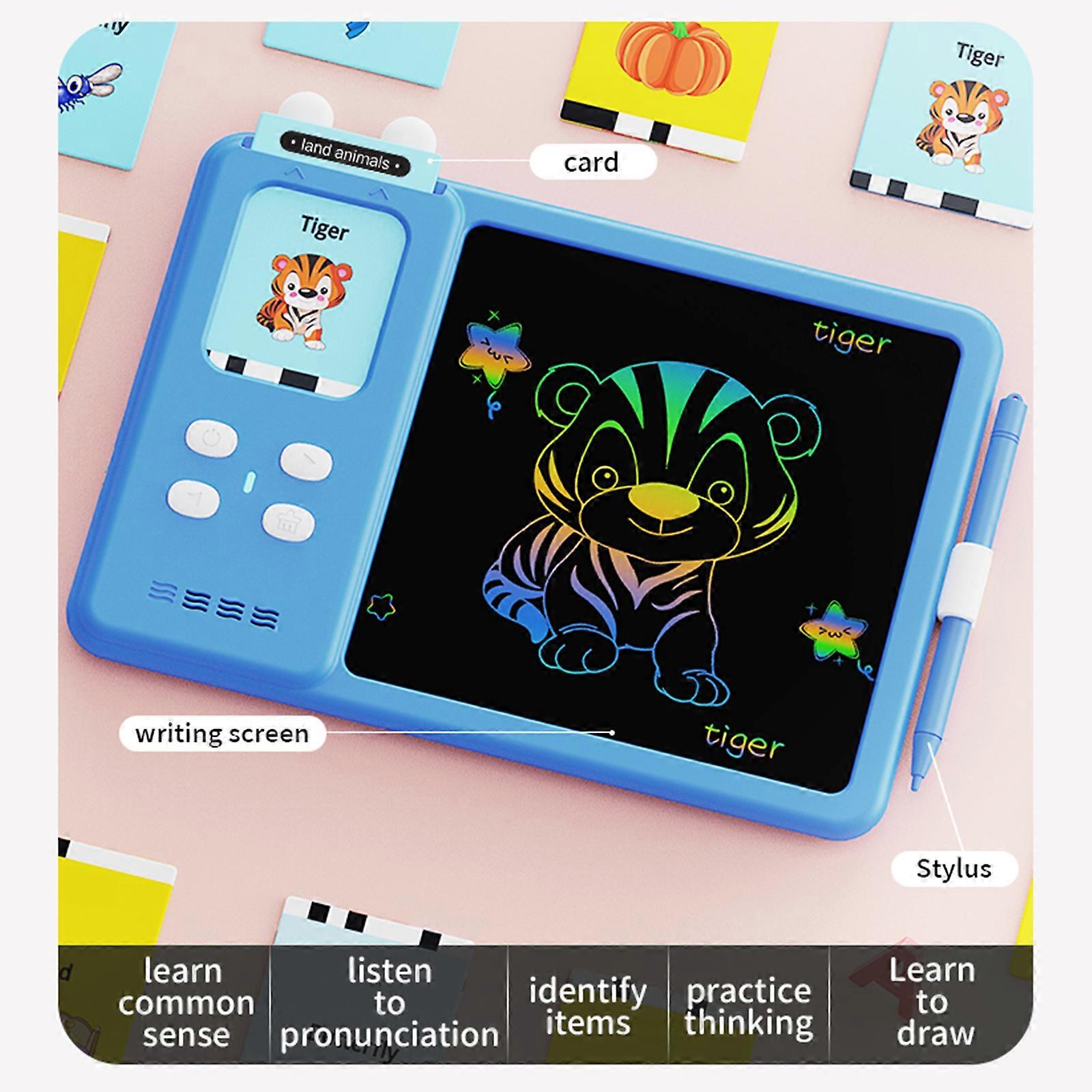 2-in-1 Read & Write Learning Toys: Teach Kids to Read, Spell, Draw ...