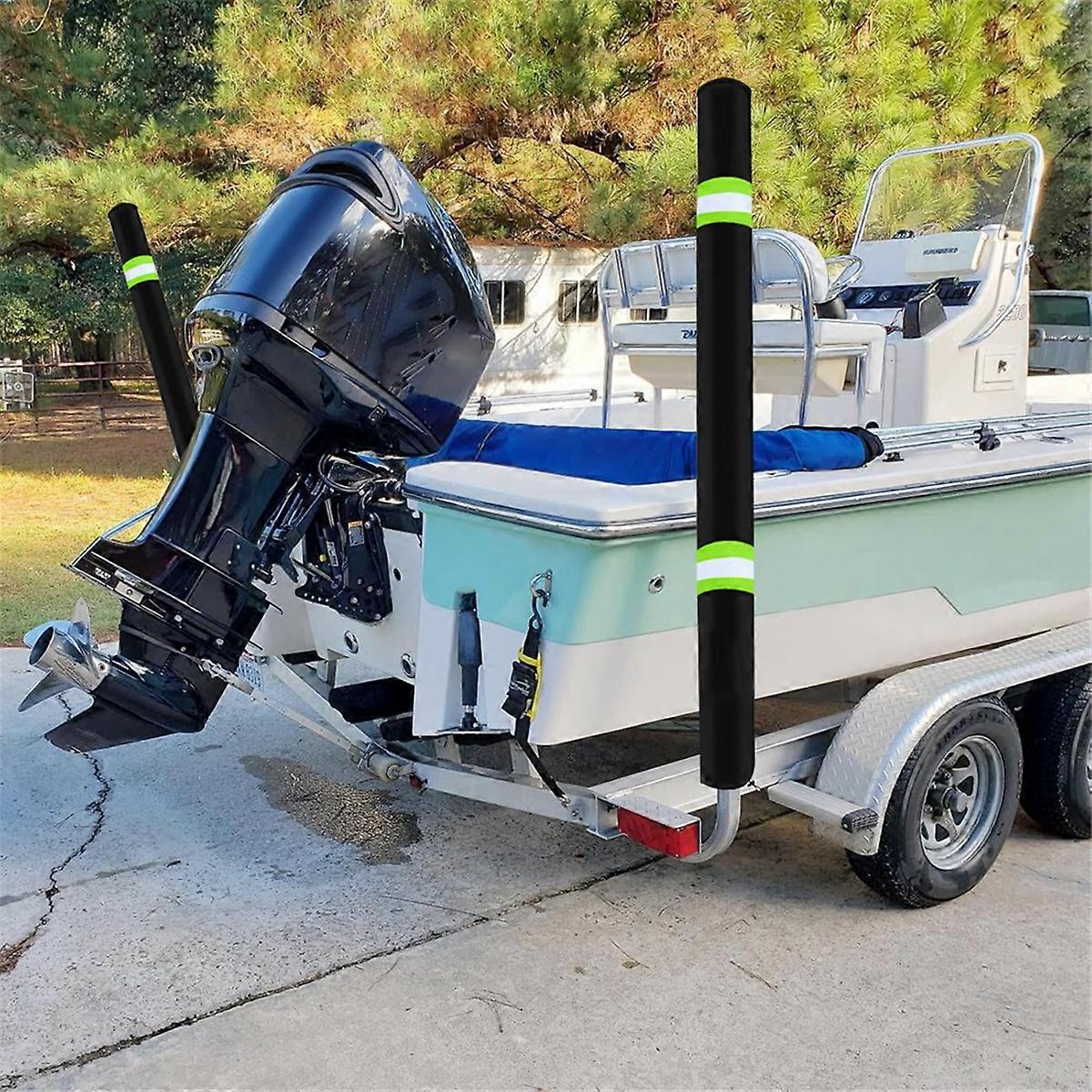 2Pcs 36 Inch Boat Trailer Guide Pole Cover Marine Trailer Guide Poles ...