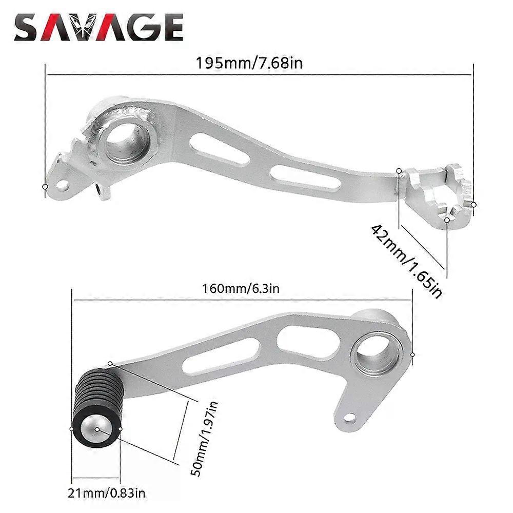 Applies to Gear Shift Lever Rear Foot Brake Pedal For DUCATI Monster ...