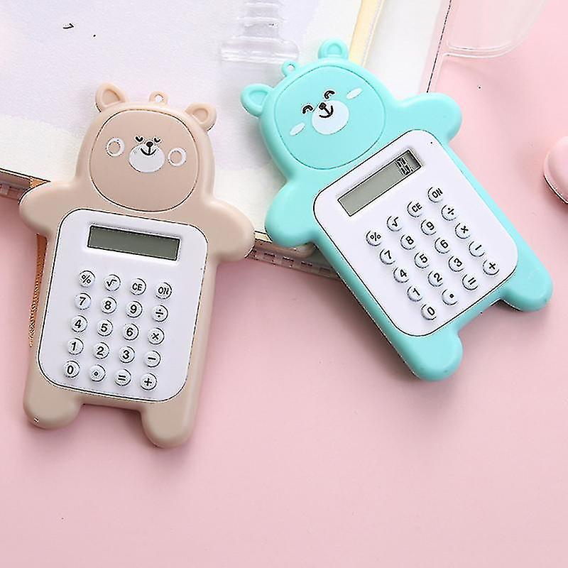 Mini Cartoon Calculator With 8 Digit Display Portable Handheld ...