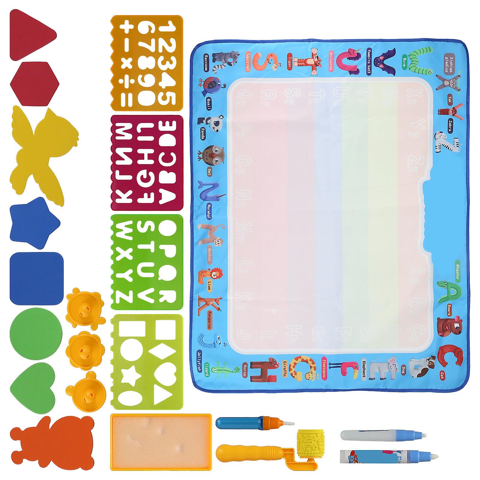 Kid Water Coloring Mat Cute Cartoon Animal Pattern Children Water ...