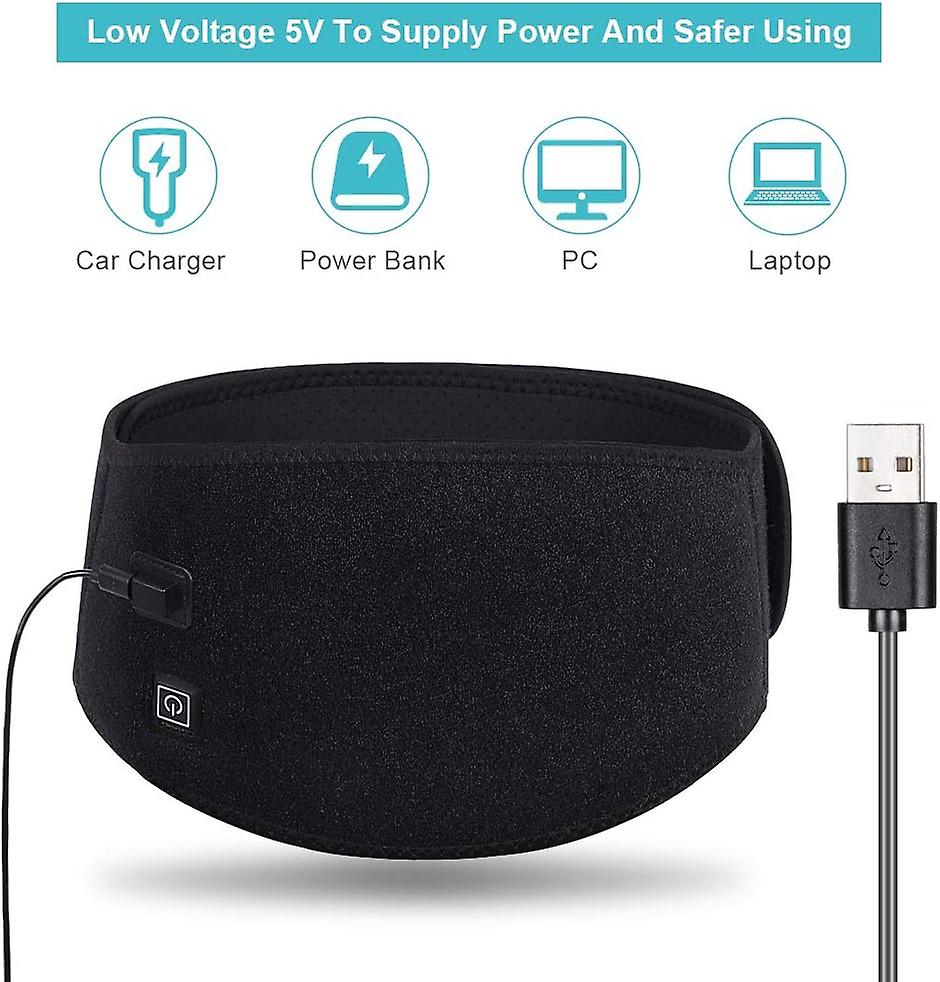 Heating Waist Belt, Lower Back Heat Pad Therapy Wrap Heated Support ...