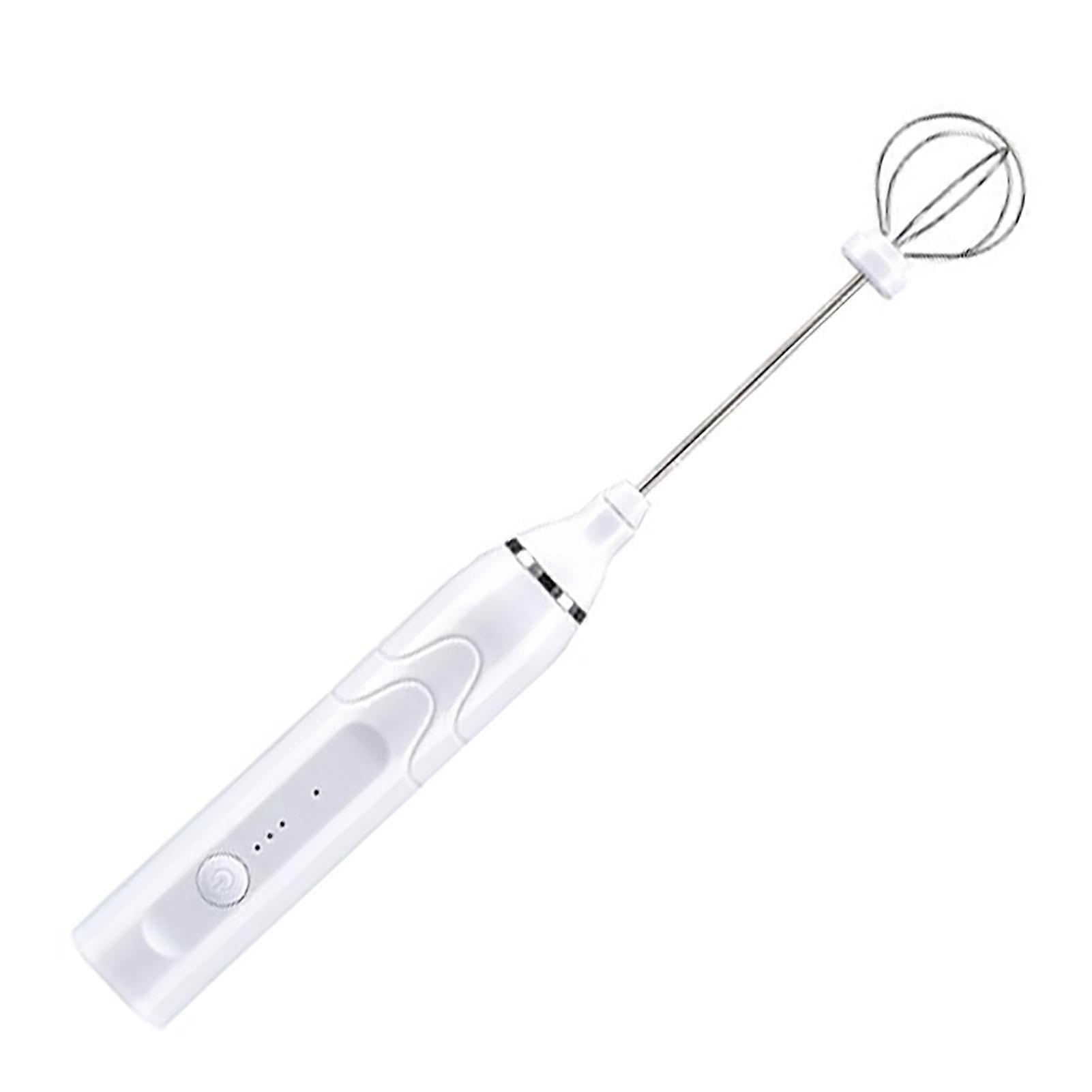 Versatile Handheld Electric Whisk, Rechargeable Milk Frother with Dual ...