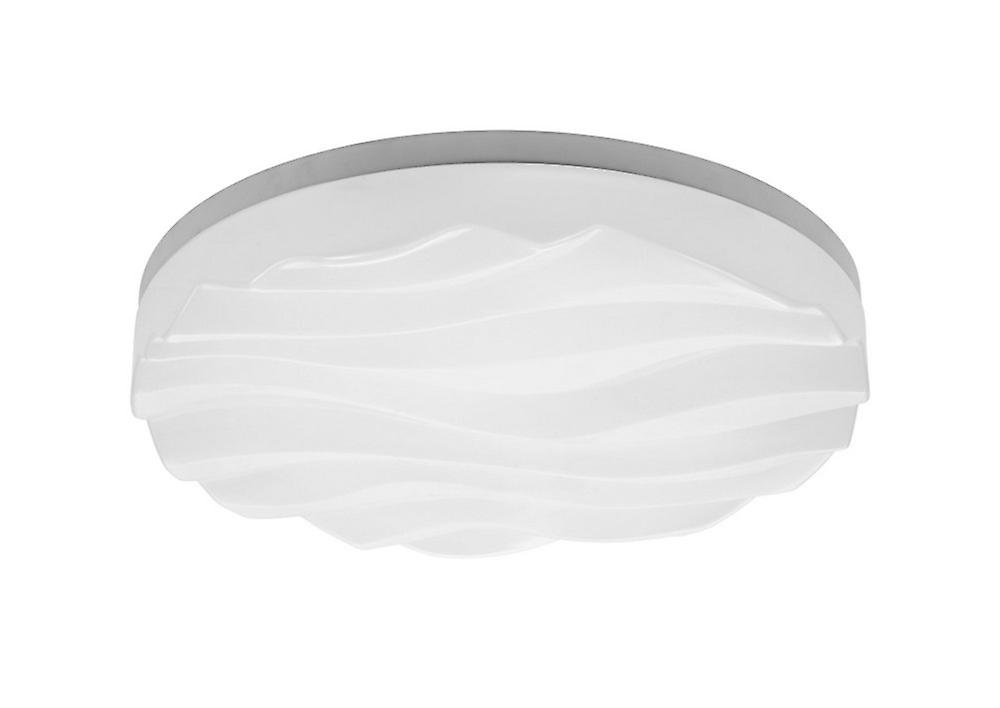 Arena Flush Ceiling Light Medium Round 40W LED IP44, Tuneable 3000K ...