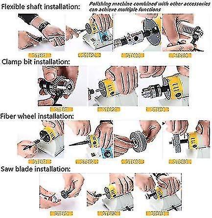 Threaded Taper Spindle Adapter For Bench Grinding Wheel Polishing Wheel ...