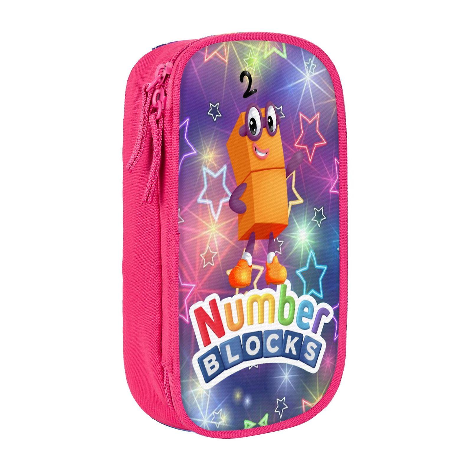 Numberblocks Pencil Case, Multipurpose Pencase ,Large Capacity Durable ...