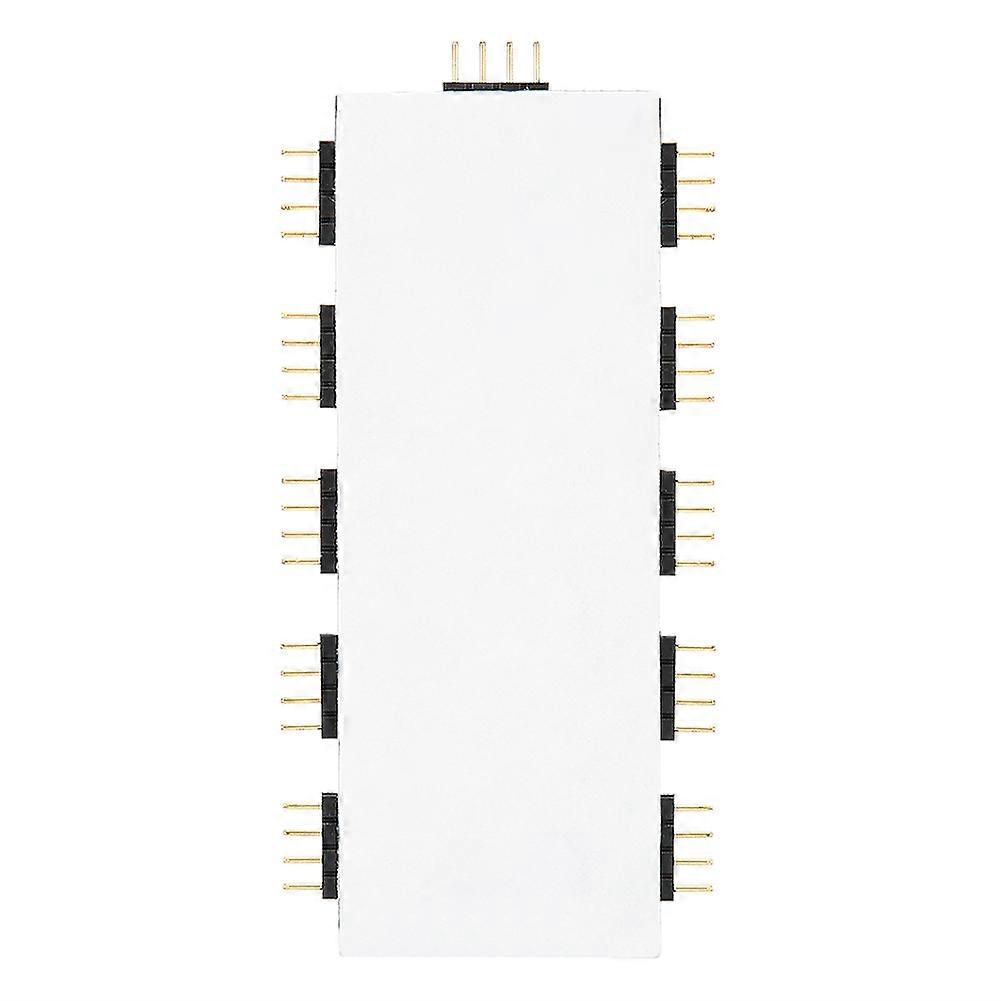 RGB Hub Controller 1?10 RGB Hub Controller PC Chassis Fan Hub CPU ...