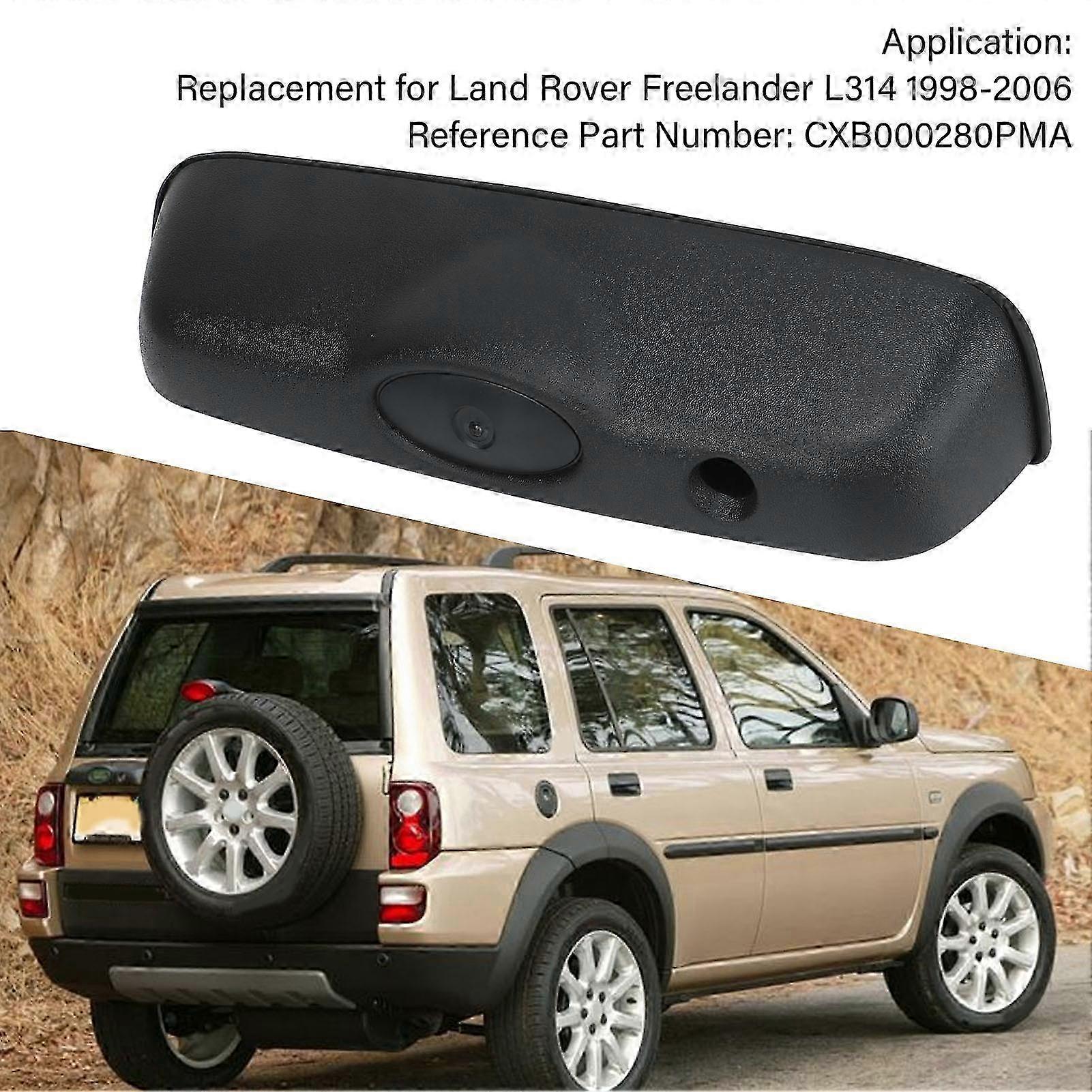 Rear Tailgate Door Handle CXB000280PMA Black Smooth Surface Replacement ...