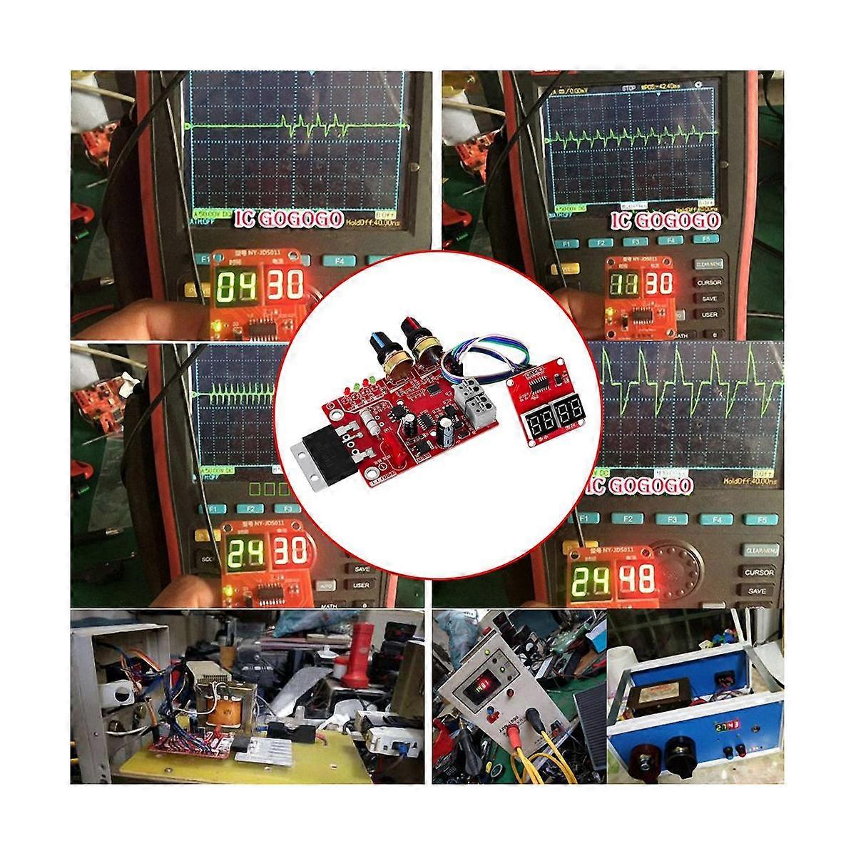 -D01 Spot Welding Machine Control Board Regulating Time and Current ...