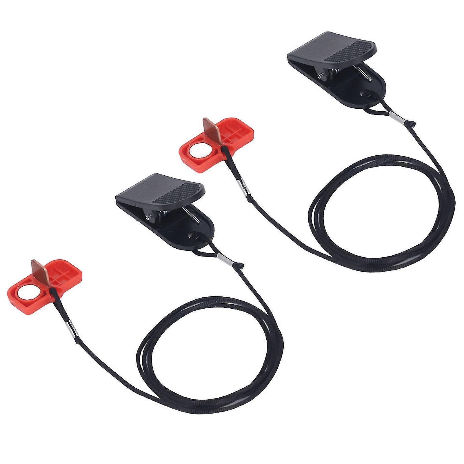 2pcs Treadmill Safety Switch Emergency Stop Magnet Clip Security Lock ...