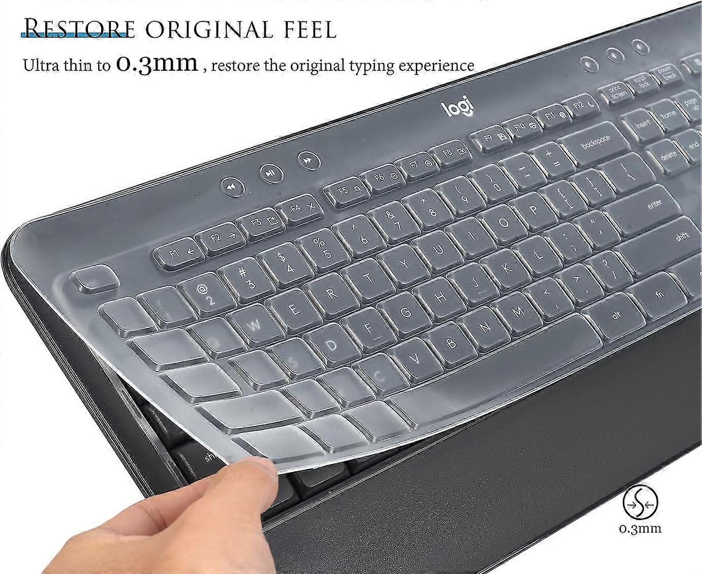 Keyboard Cover For Logitech Mk545 Advanced Wireless Keyboard, Logitech ...