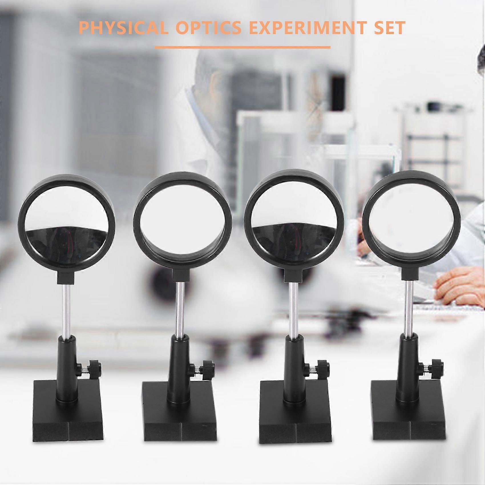 Physical Optics Experiment Set Convex Lens Concave Lens Triangular ...