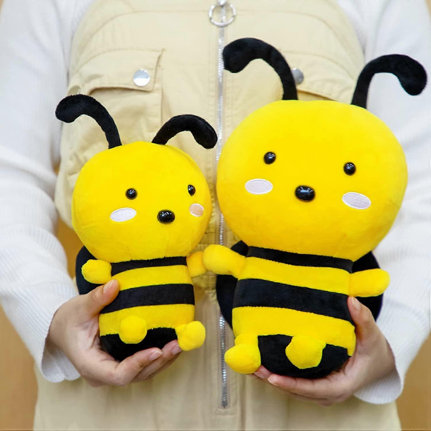 Bee Plush Toy,10" Bee Stuffed Animal,Soft Honeybee Plush Doll Gift for ...