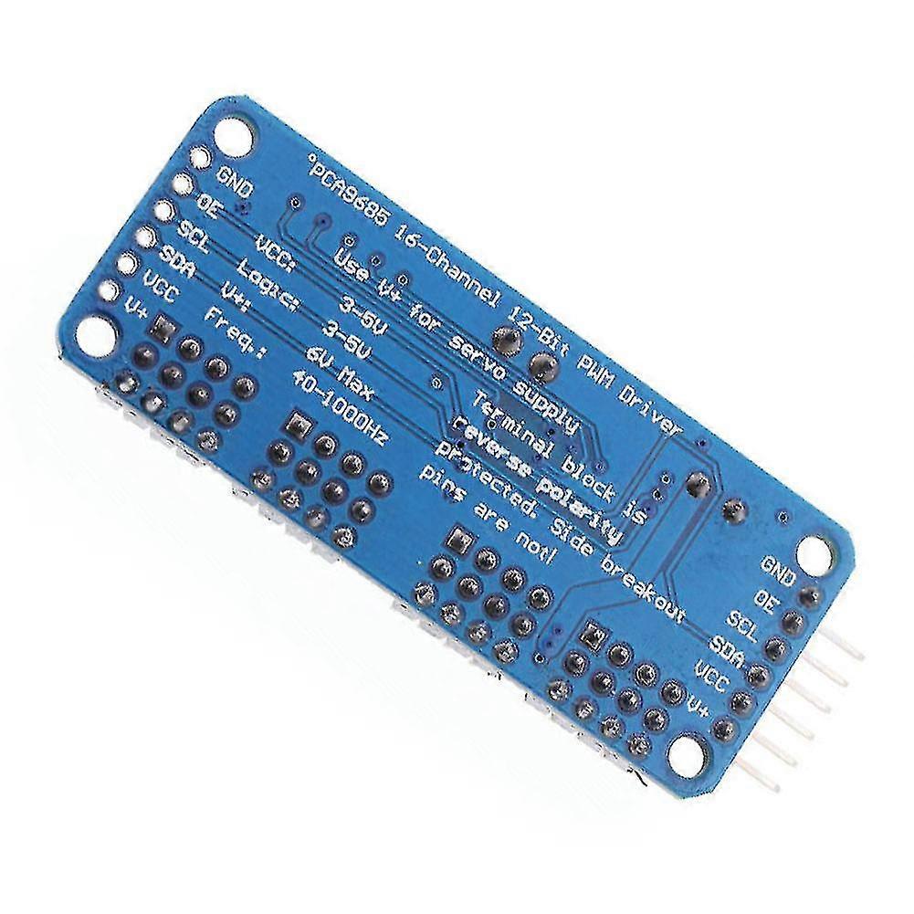 Pca9685 16-channel Pwm/servo Driver Iic Interface For Arduino Shield ...