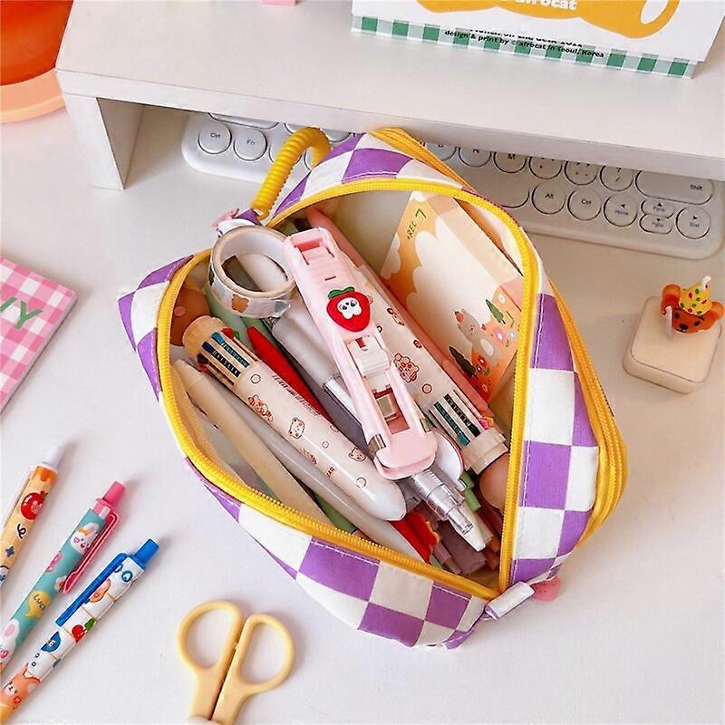 Portable Cartoon Bear Pencil Case With Pen Insert Animal Cute Pencil ...