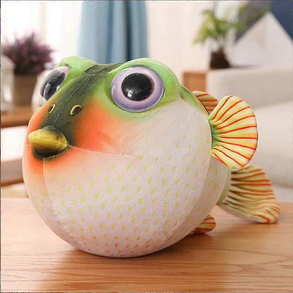 Cute Imitation Globefish Puffer Fish Stuffed Children Plush Toy | Fruugo UK
