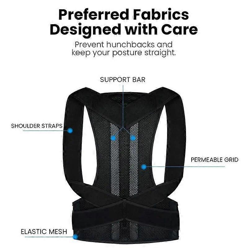Back Posture Corrector Hunchback Correction Belt for Men and Women Back ...
