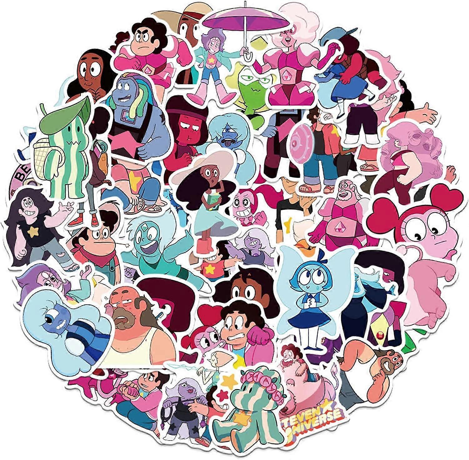 Steven Future Universe The Movie Cartoon 50Pcs Stickers for Kids Teens ...