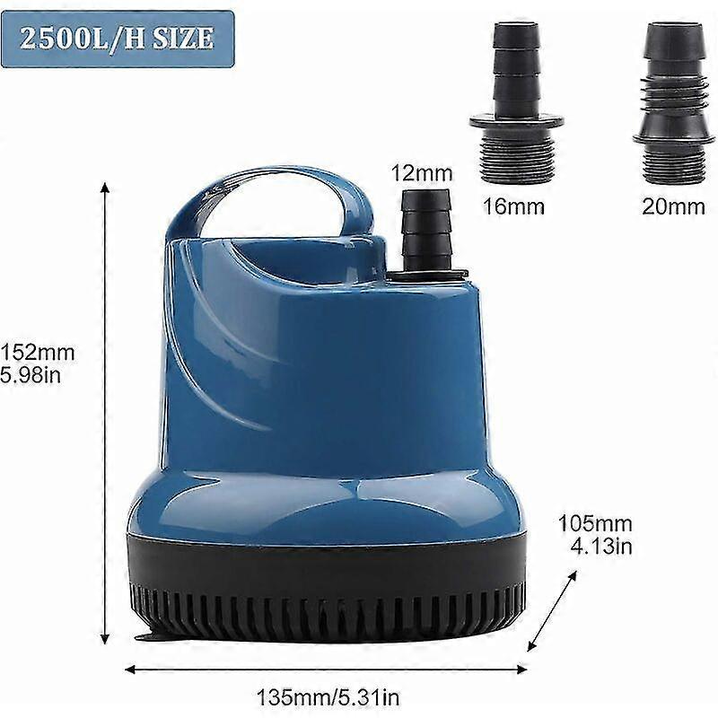 Mini Water Pump Submersible Pump 2500l/h 40w 230v Cellar Vacuum Pump ...