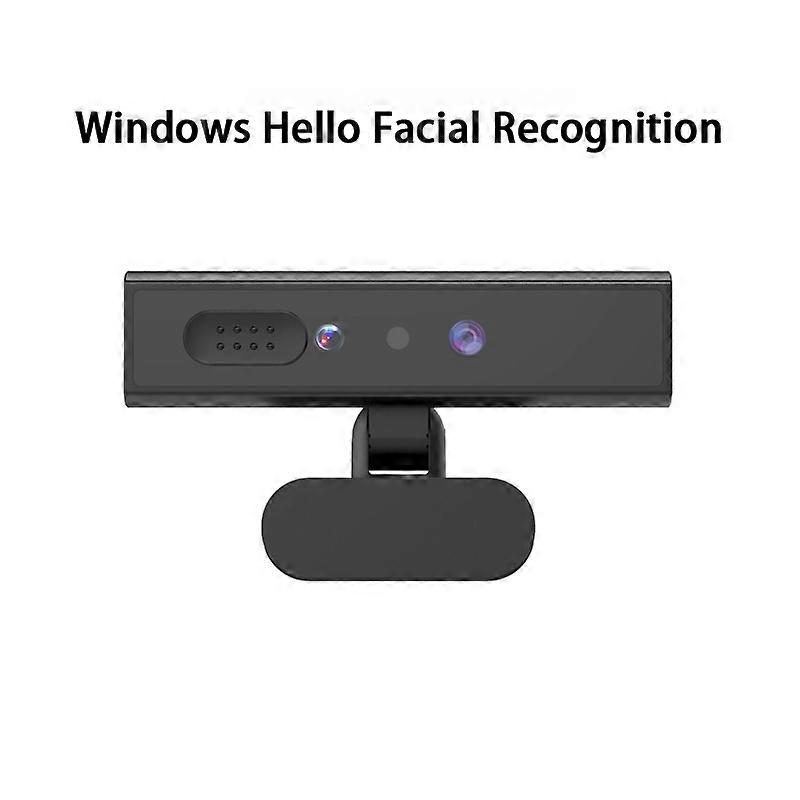 Facial Recognition Webcam Windows Hello Full HD 1080P 30FPS Compatible ...