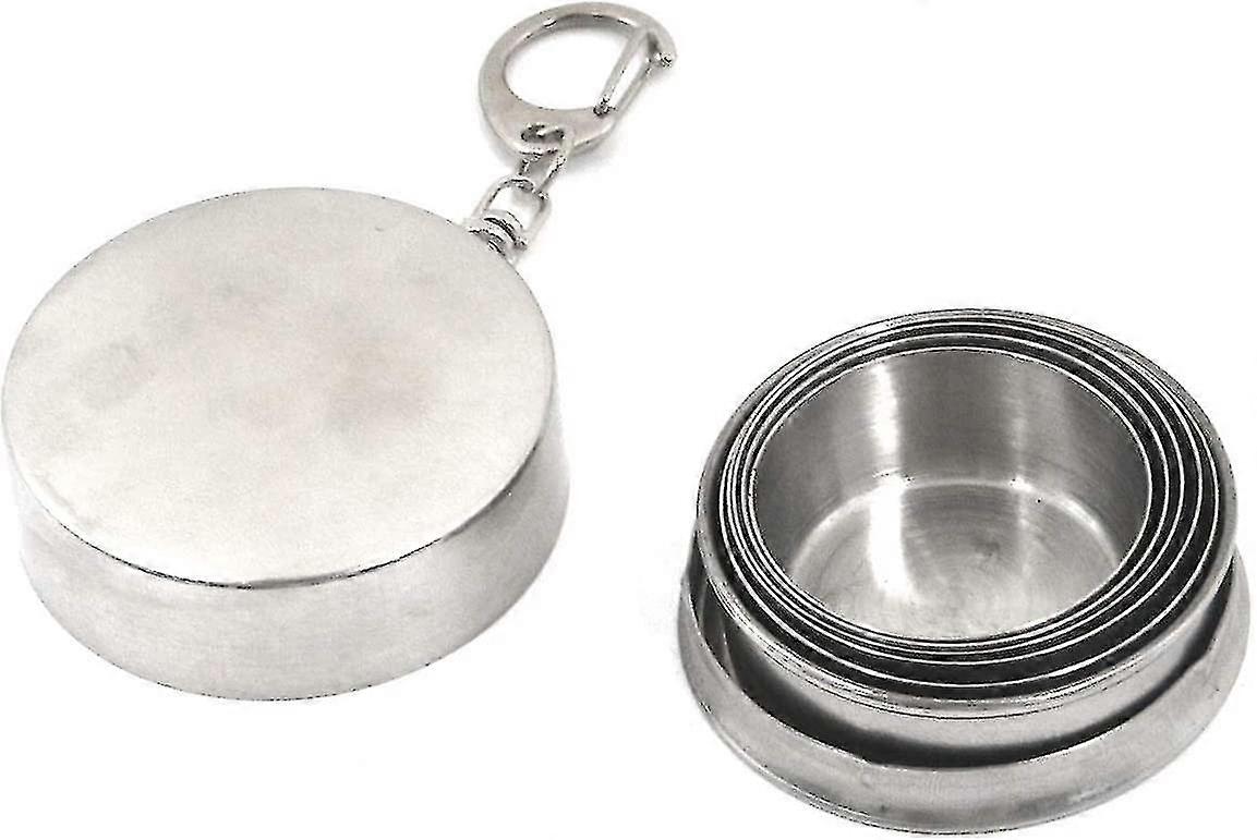 Telescopic Stainless Steel Portable Outdoor Foldable Travel Mug Outdoor ...