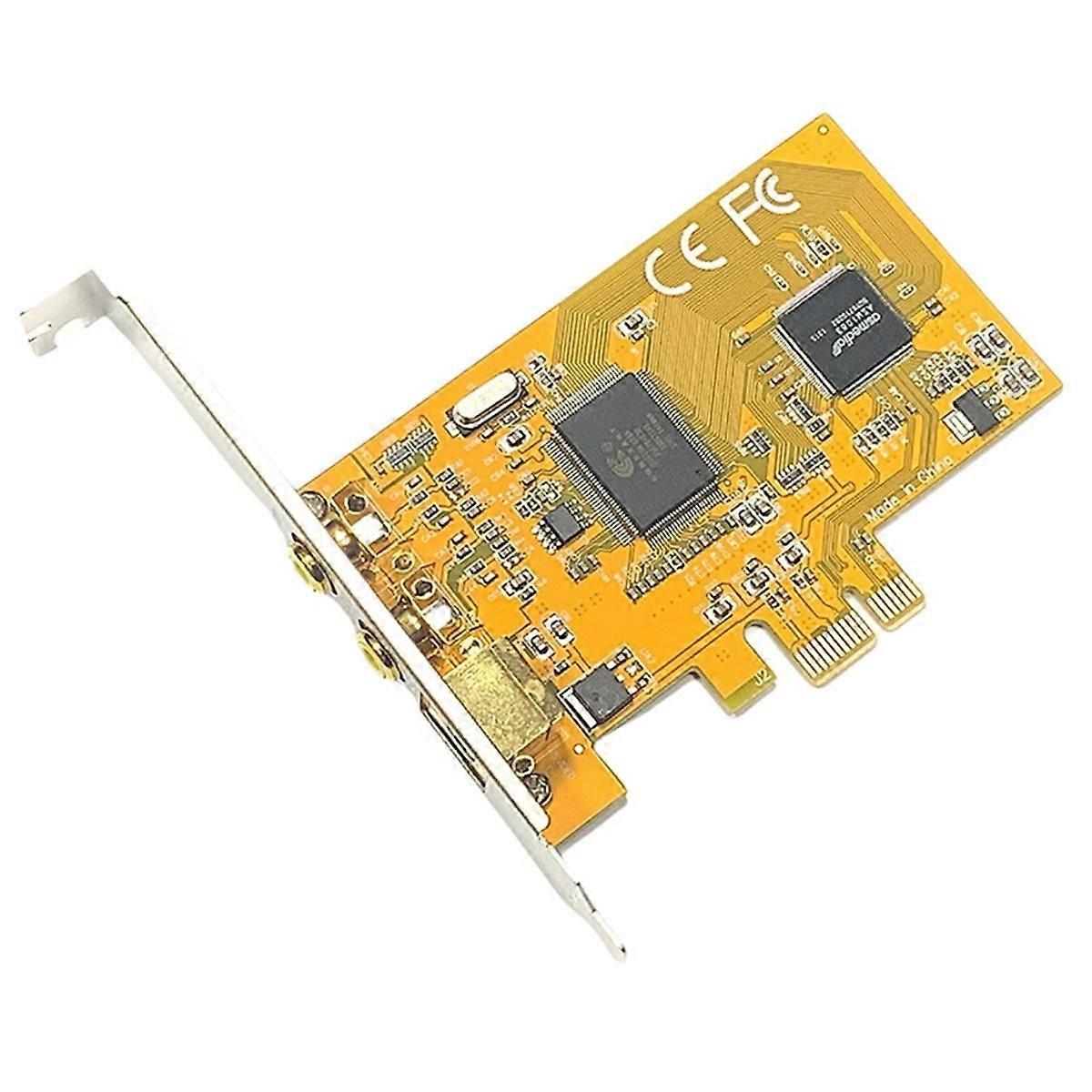 PCIE to AV 878A Video Capture Card PCIE Surveillance HD Image 640x480 2 ...
