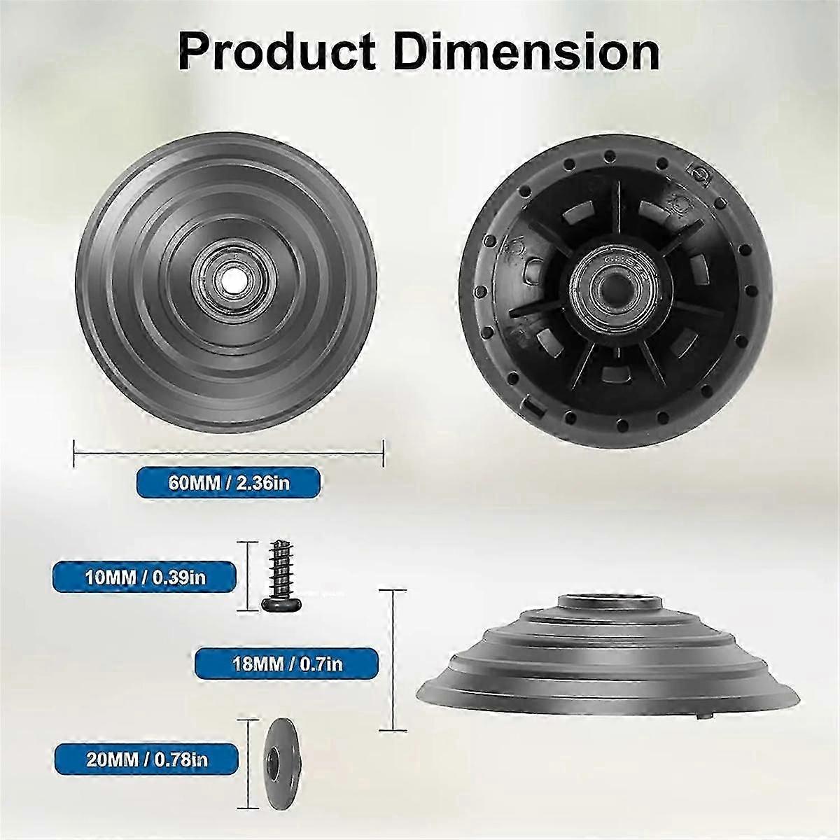V-Ball Wheels for V10 V11 V15 Vacuum Cleaner 100W Direct Drive Cleaner ...