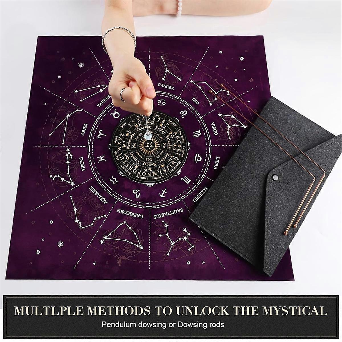 Copper Dowsing Rods - 2PCS Divining Rods+Dowsing Pendulum + Divination ...