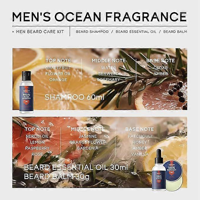 Beard Grooming Kit for Men, Fathers Gifts for Dad Men Him Husband ...
