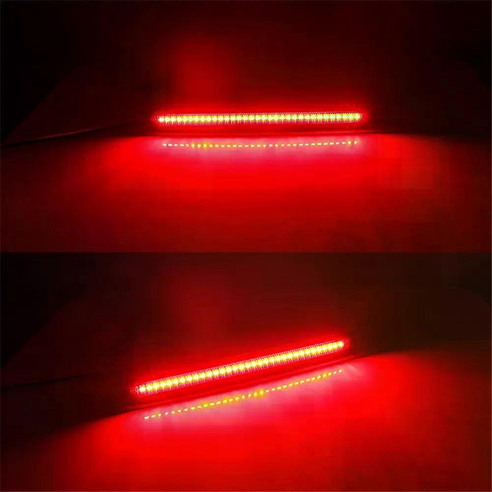Applies toFor Dodge Challenger 2015-2022 Red LED Car Rear Bumper ...