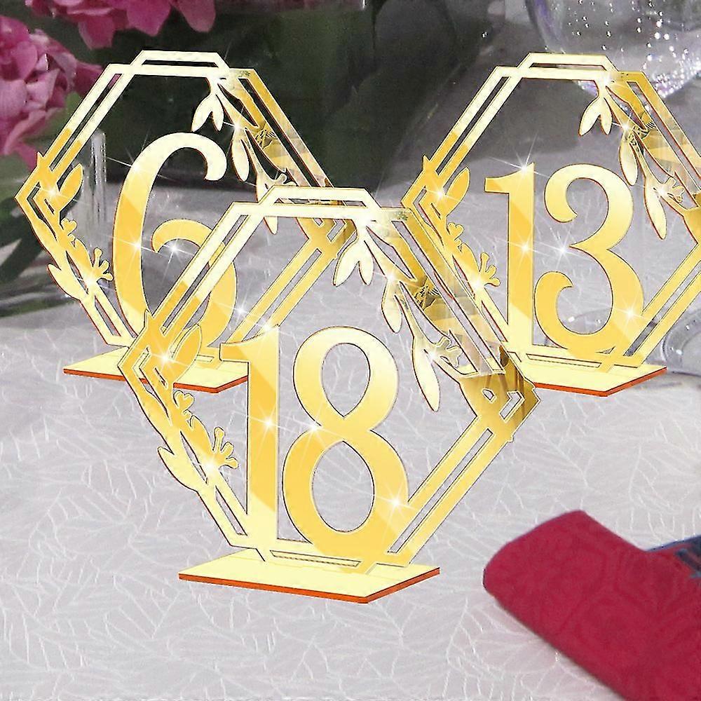 Dproptel Acrylic Table Numbers 1-10 For Wedding,wedding Table Numbers ...