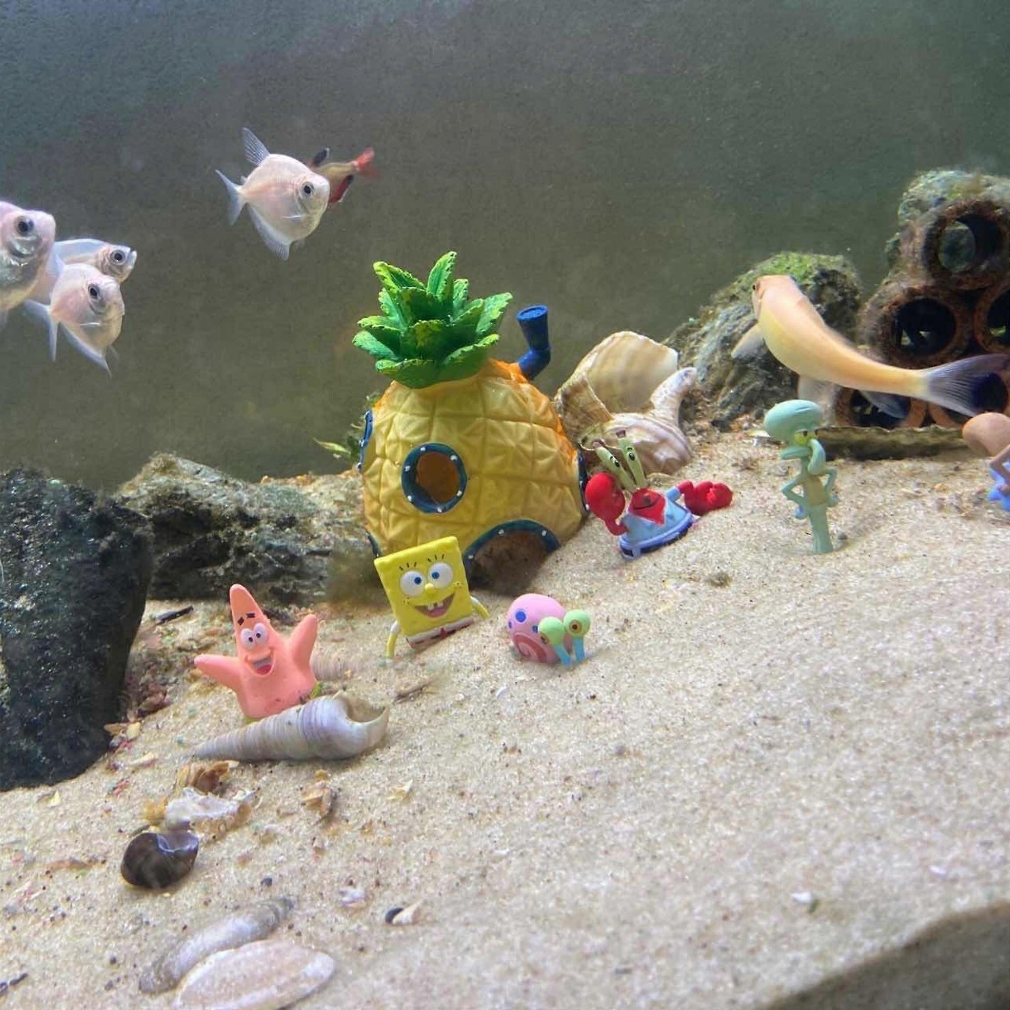 12 Pcs Spongebob Squarepants Action Figures Set | Fruugo UK