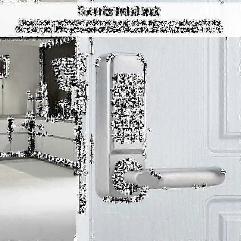 Waterproof Mechanical Code Lock, 1-11 Digit Code Combination Security ...